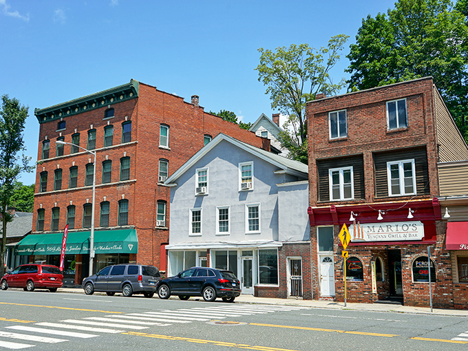 Winsted's downtown has that perfect mix of history and hometown pride. No chain stores needed here!