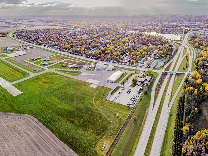 From this aerial view, Austin looks like the perfect blend of small-town charm and "we've got everything you need."