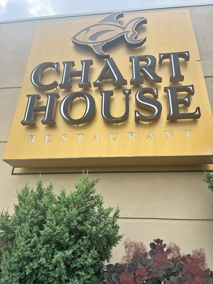 Clean lines and manicured landscaping at Chart House set the stage for seafood that impresses without trying too hard.