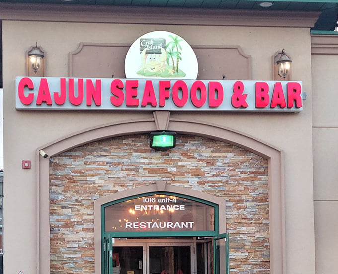 Where New Jersey meets Louisiana in a spicy love affair. Your taste buds will thank you; your shirt might not.