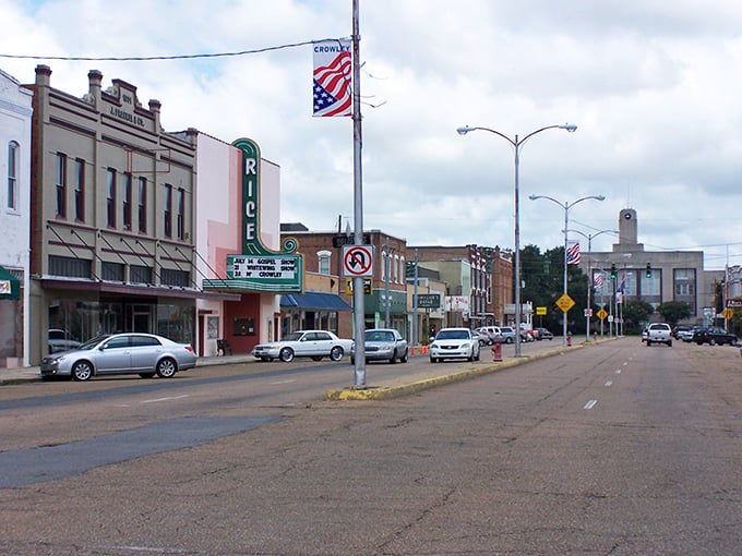Downtown Crowley's preserved architecture offers a walk through history that's as gentle on your eyes as it is on your wallet.