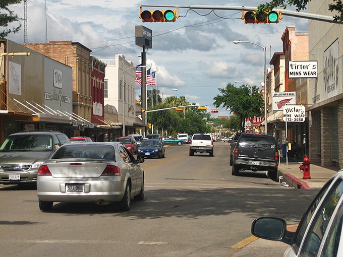 These storefronts have witnessed more border town stories than a century of Texas Rangers. 