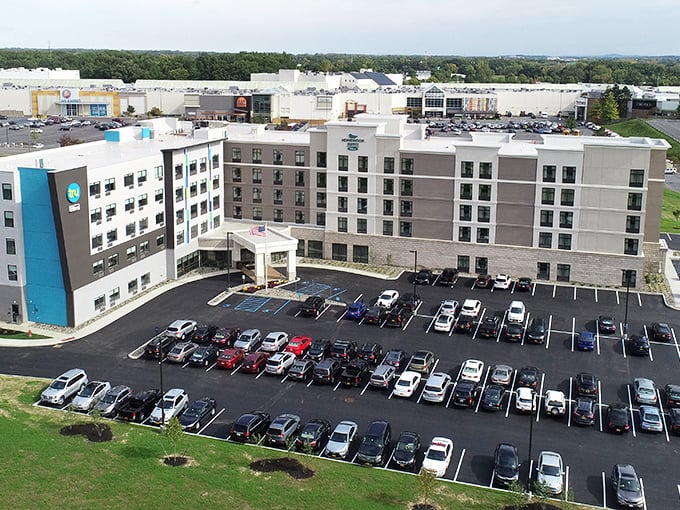 Suburban comfort with urban convenience makes Guilderland a retiree's dream. Those hotel rooms are for visitors&mdash;you get to live here!