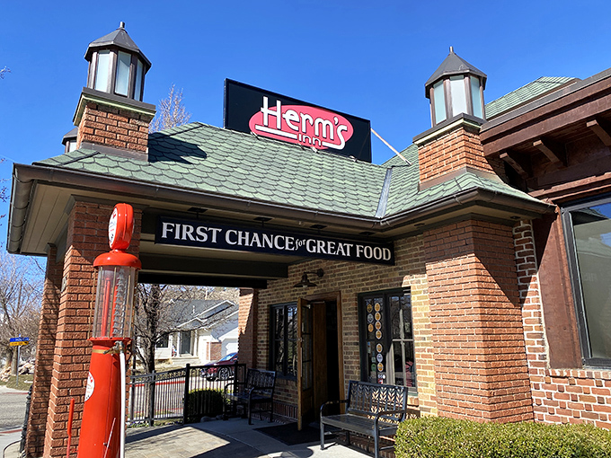"First Chance for Great Food" isn't just a slogan at Herm's Inn - it's a promise kept with every plate that leaves their historic kitchen.