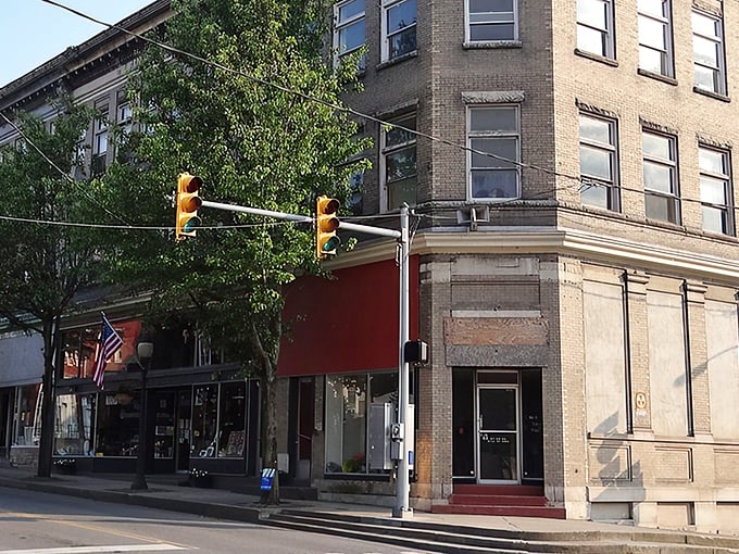 The colorful buildings of downtown Hinton aren't just pretty—they're affordable places to shop, eat, and enjoy life.