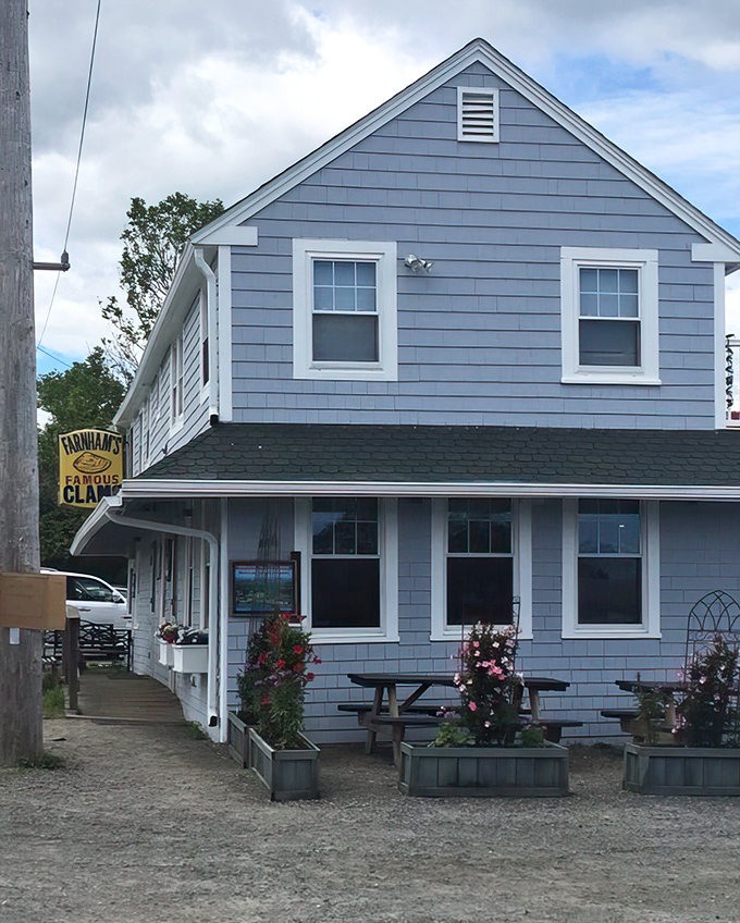 J.T. Farnham's: Simple blue siding, white trim, and food that will make you wonder why you ever ate anywhere else.