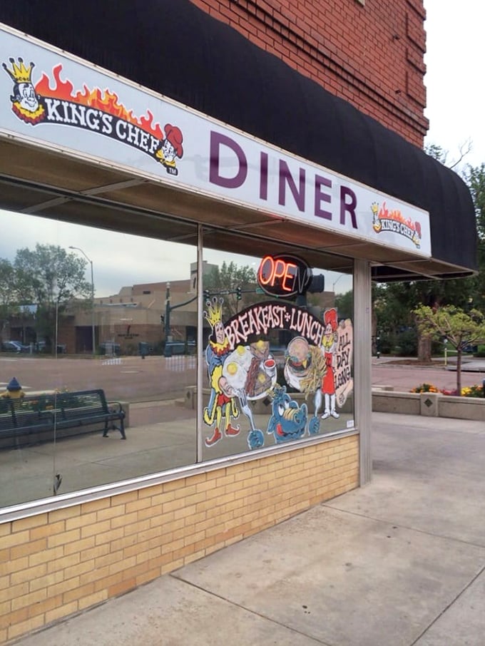 Those painted breakfast characters on the window aren't just cute &ndash; they're advertising edible art that awaits inside.