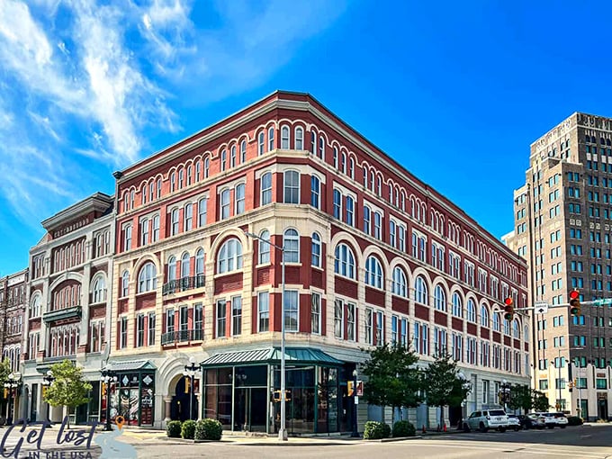 The red-brick beauty of downtown Meridian shows that retirement doesn't mean sacrificing character&mdash;architectural grandeur that respects your budget.