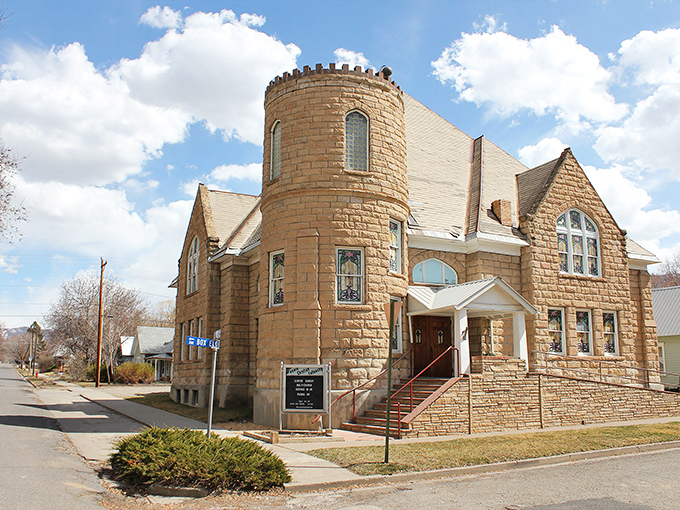 The kind of small town where the post office doubles as a social club and triple-checks if you really wanted that package sent overnight.