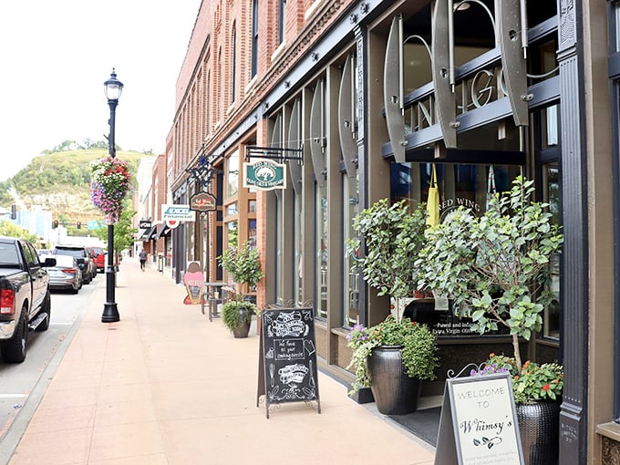 Brick buildings and blooming planters frame Red Wing's walkable downtown, where living on Social Security isn't just possible&mdash;it's pleasant.