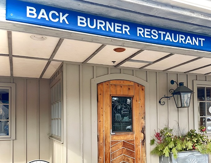 Behind that unassuming wooden door at The Back Burner lies a world where steaks are treated with the reverence they deserve.