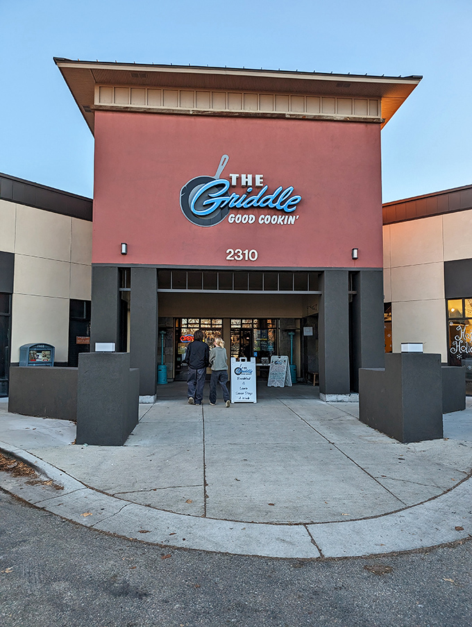 Behind this contemporary facade, The Griddle slings pancakes and eggs with an old-fashioned dedication that would make your grandmother proud.