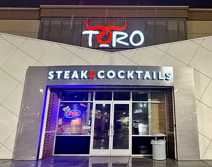 Night transforms Toro into a glowing temple of beef worship, where cocktails and prime cuts create memories worth returning for.