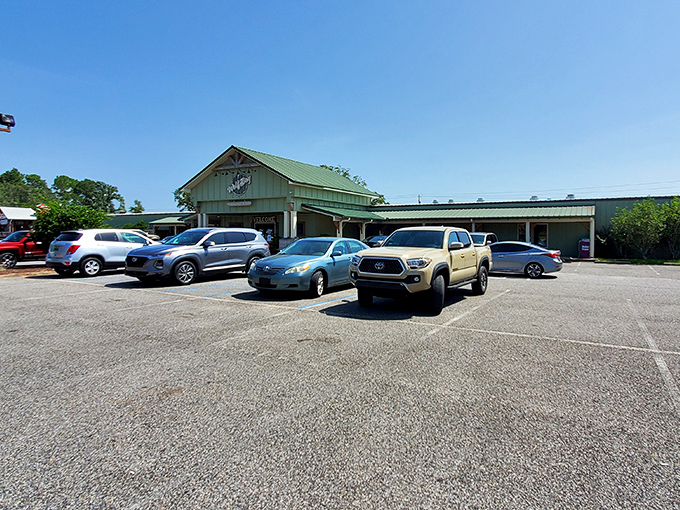 Wolf Bay: Daylight reveals a humble exterior that hides seafood treasures inside &ndash; like finding a pearl in the most unassuming oyster.