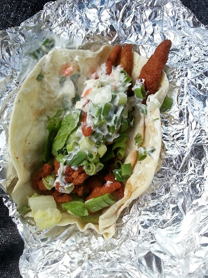 The 5th Amendment Taco: where mystery meets mastery. That crumbled queso fresco isn't just a topping&mdash;it's the perfect finishing touch.