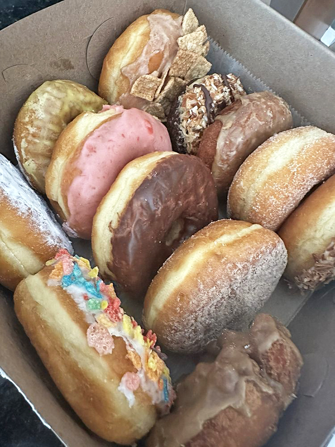 A dozen reasons to skip your morning meeting. The variety box that makes you the office hero or the family's weekend breakfast champion.
