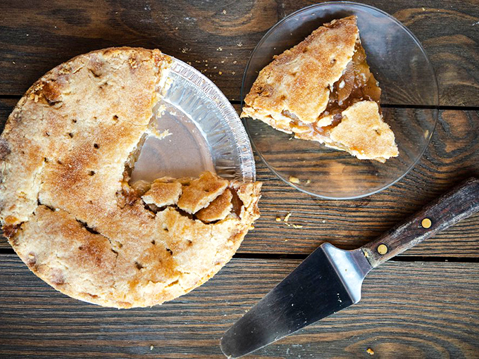 Not your grandmother's apple pie (unless your grandmother was a professional pastry chef with magical powers).