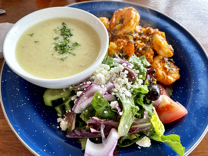 Crispy on the outside, tender on the inside—these falafel deserve their own theme song and possibly a small parade through downtown Santa Fe.