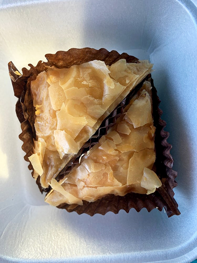 Layers of phyllo, honey, and nuts create this baklava masterpiece&mdash;proof that the Greeks understood dessert on a spiritual level.
