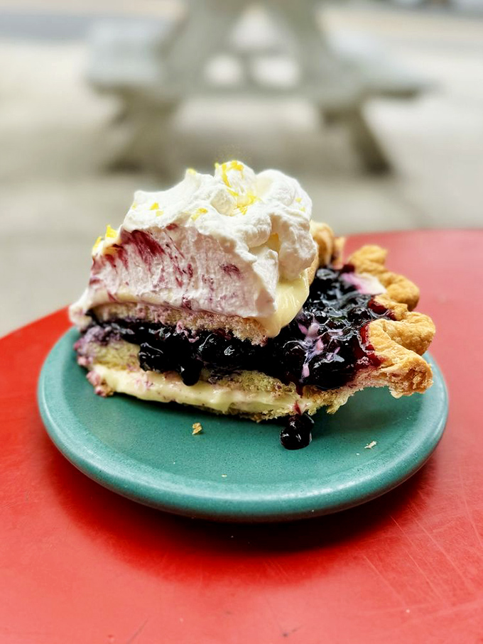 The blueberry Victoria isn't just a dessert&mdash;it's edible poetry with layers that tell a delicious story of butter, fruit, and craftsmanship. 
