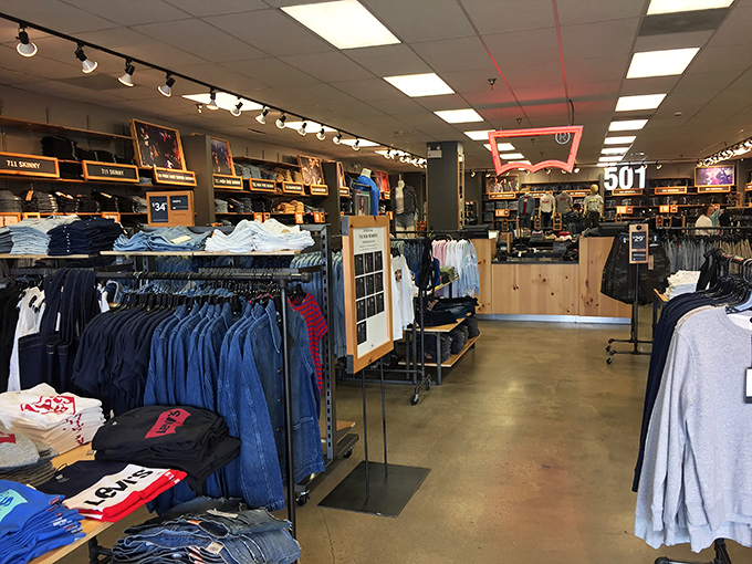 Levi's retail therapy at its finest&mdash;where finding your perfect pair feels like reuniting with an old friend.