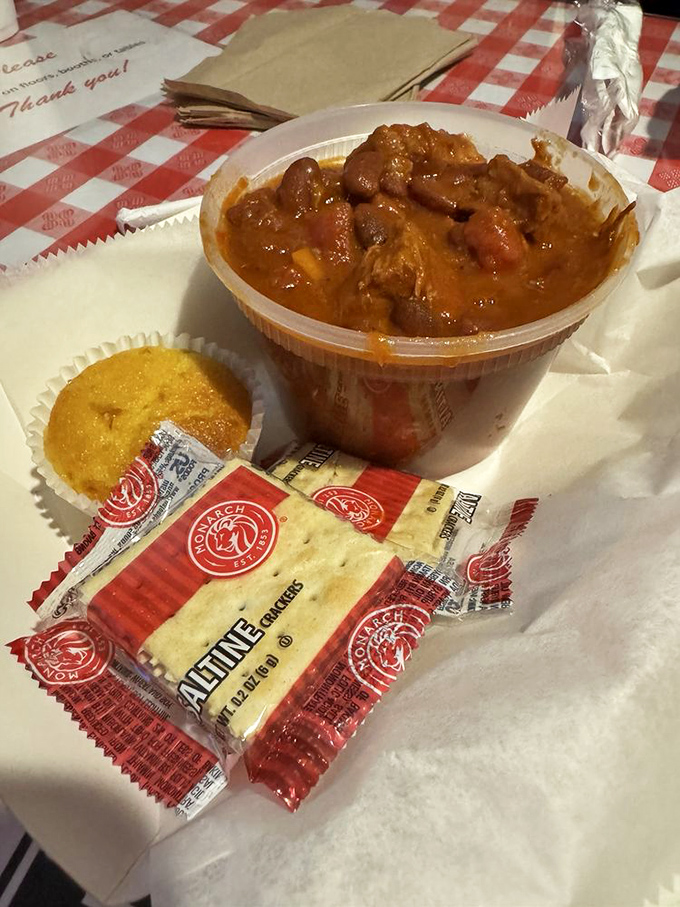 This isn't just chili&mdash;it's a hearty brisket stew that could convert vegetarians and warm the coldest Kentucky winter day. The cornbread isn't optional.