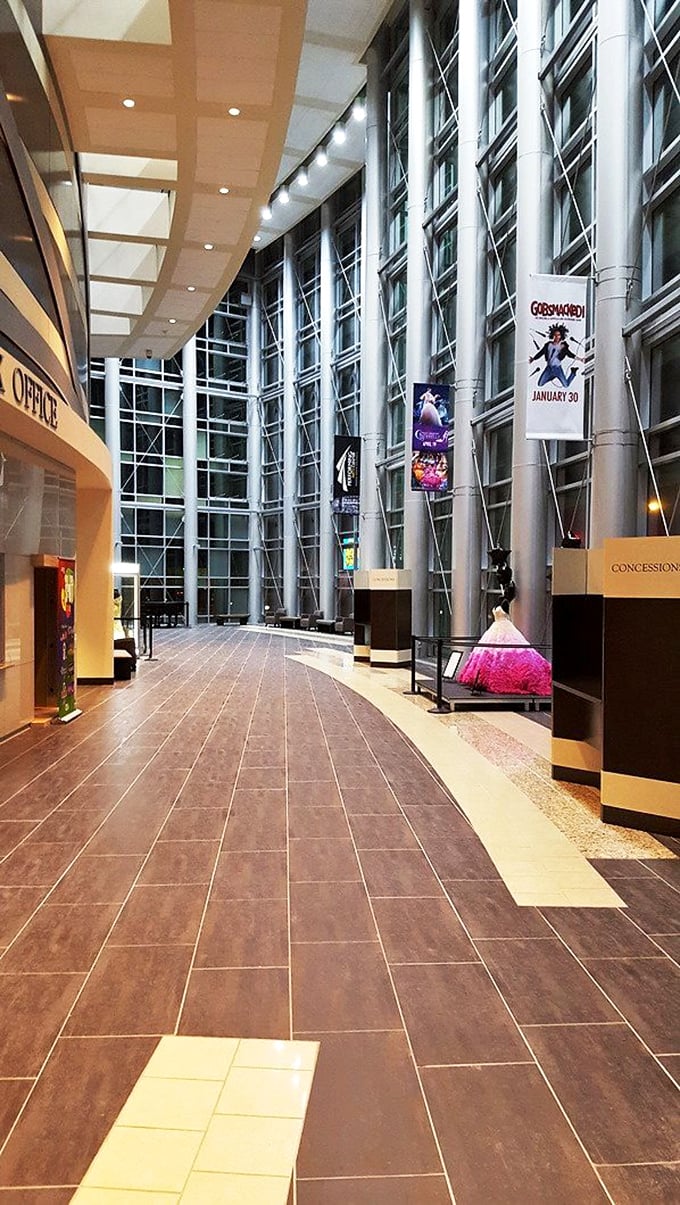 The Performing Arts Center's stunning architecture houses cultural experiences at small-town prices. Broadway-worthy shows without Manhattan-sized ticket costs.