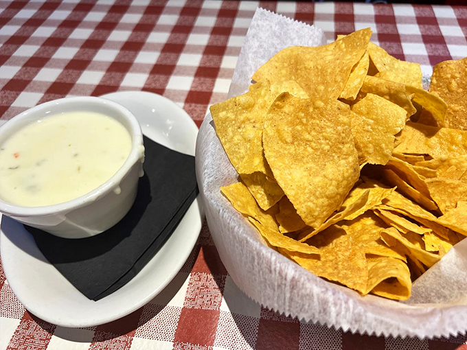These aren't just any chips and queso&mdash;they're the opening act that sets the tone for the whole show. Crisp, warm, and utterly irresistible.