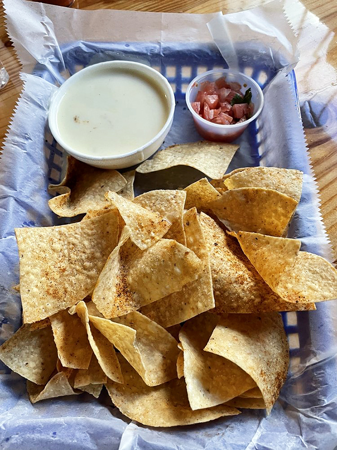 If cheese could tell a story, this queso would be a bestseller. Pair with those house-made chips for a romance novel of flavor.
