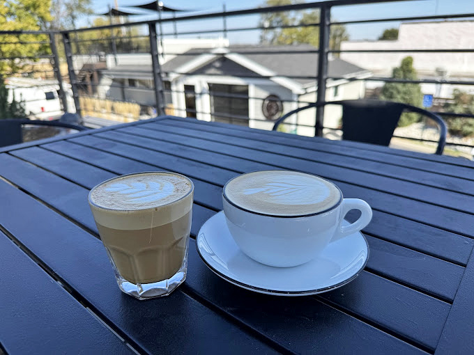 Coffee with a view &ndash; proof that sometimes the best moments happen on ordinary tables with extraordinary drinks.
