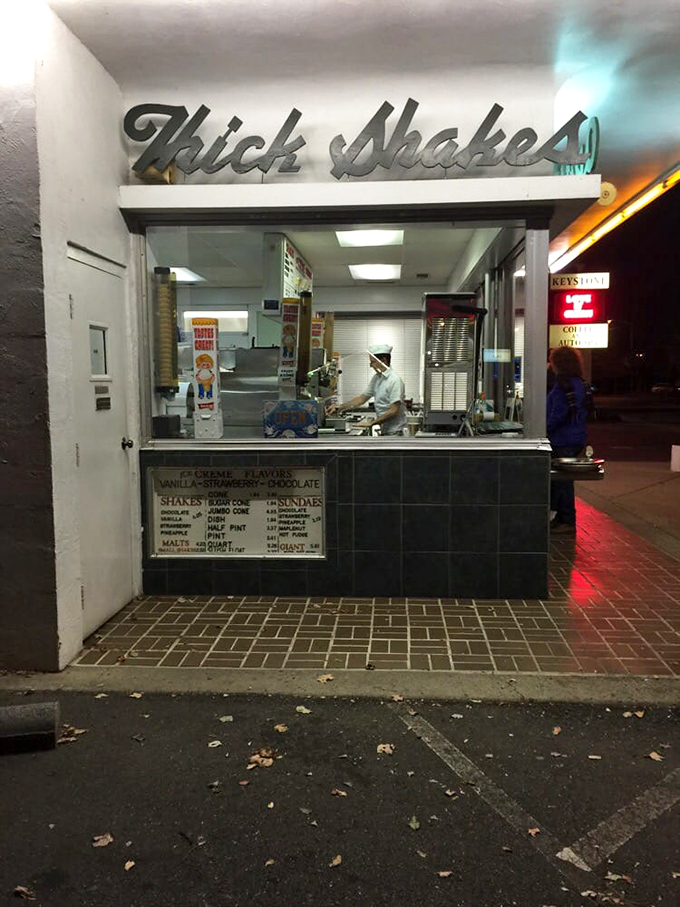 "Thick Shakes" isn't just a description&mdash;it's a promise. This window has witnessed more joy than most therapists' offices.