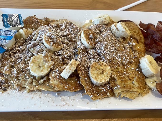 Bananas and walnuts transform ordinary French toast into an extraordinary morning experience&mdash;like breakfast wearing its Sunday best.