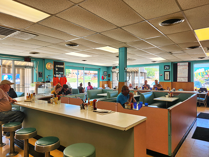 Not just any dining area &ndash; a time capsule where the 1960s never ended and nobody's complaining about it.