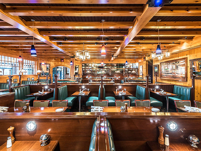 The dining room at Artie's feels like the living room of that friend whose house everyone wants to gather at.