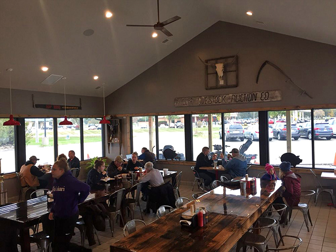 Where strangers become friends over the universal language of "mmm" and "pass the napkins." Democracy in delicious action.