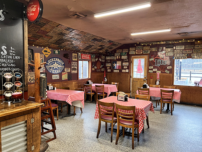 The dining area feels like you've stepped into barbecue history&mdash;unpretentious, authentic, and focused on what matters: the food. 