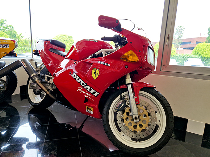 This Ferrari-badged Ducati isn't just transportation; it's wearable Italian art that happens to go from 0 to "mama mia!" in 3.5 seconds.