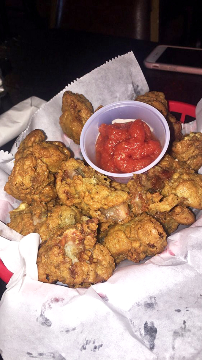 These aren't just any gizzards&mdash;they're the reason people who "don't eat that stuff" suddenly develop curious forks after their second beer.