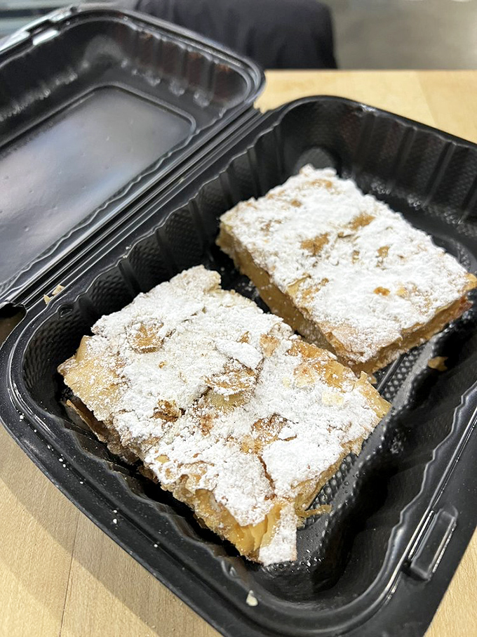 Fresh greens, vibrant peppers, and that signature Greek dressing create a salad worth crossing state lines for. No rabbit food jokes here.