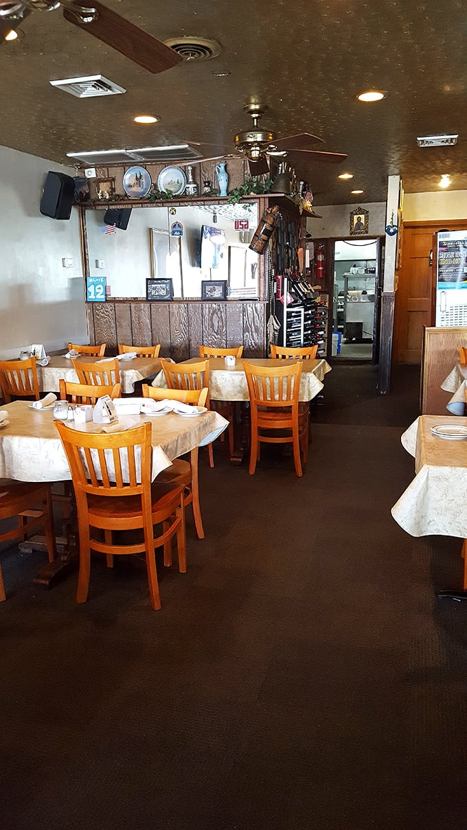 The dining room feels like that favorite aunt's house&mdash;comfortable, welcoming, and somehow always smelling of something delicious in the oven.