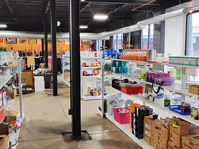 Organization heaven—where kitchen gadgets and household essentials find new homes with people who promise to actually use that pasta maker this time.