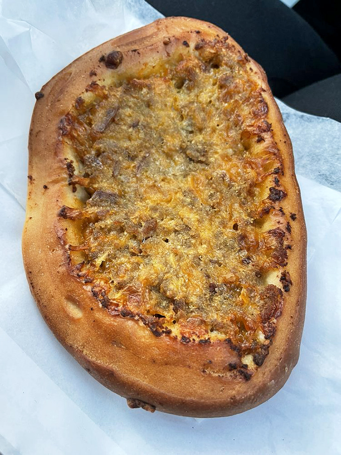 This savory flatbread is what happens when dough meets destiny&mdash;crispy edges, melty cheese, and a reason to skip dinner.