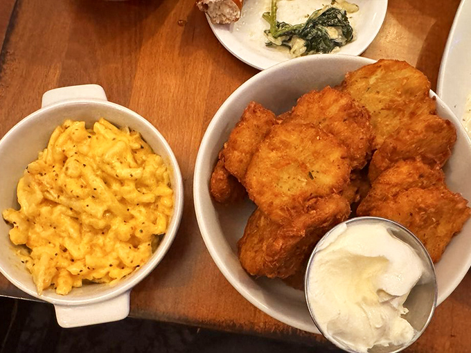Sp&auml;tzle and schnitzel: the dynamic duo of German comfort food that makes mac and cheese look like it's trying too hard.