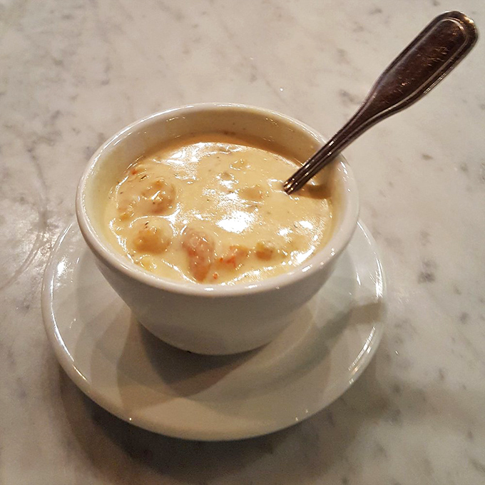 This seafood bisque isn't just soup&mdash;it's a creamy, dreamy bowl of comfort that whispers tales of Mediterranean fishing villages with every spoonful.