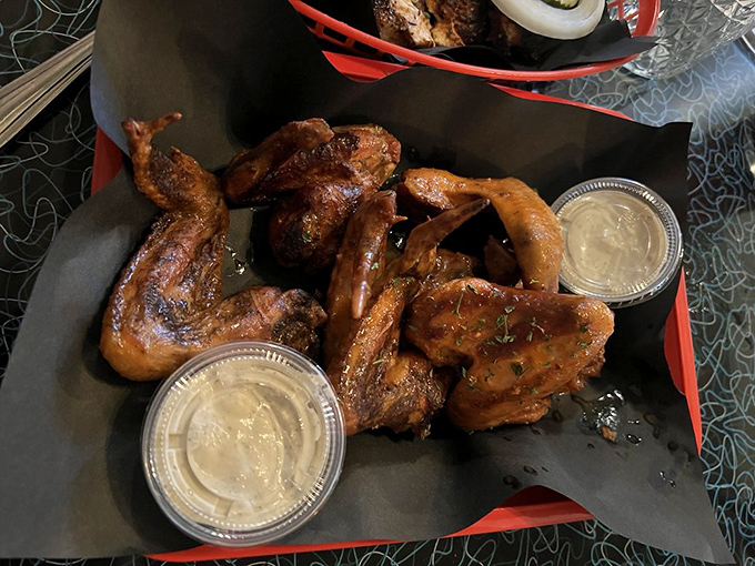 These wings aren't just spicy&mdash;they're having a full conversation with your taste buds, and every word is delicious.