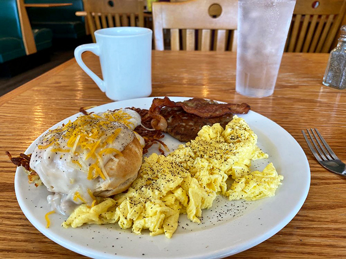 The Farmer's Breakfast: when your stomach says "I've got big plans today" and your plate responds, "I've got you covered."