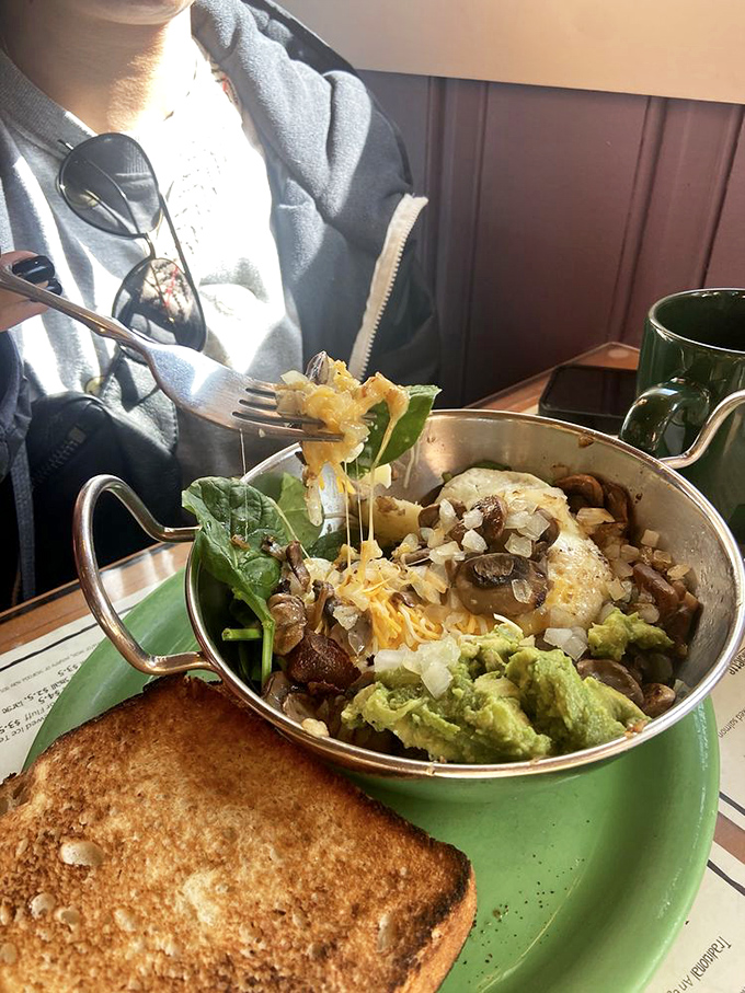 Vegetables doing their best impression of comfort food. That melted cheese is making promises your taste buds can't wait to collect on.