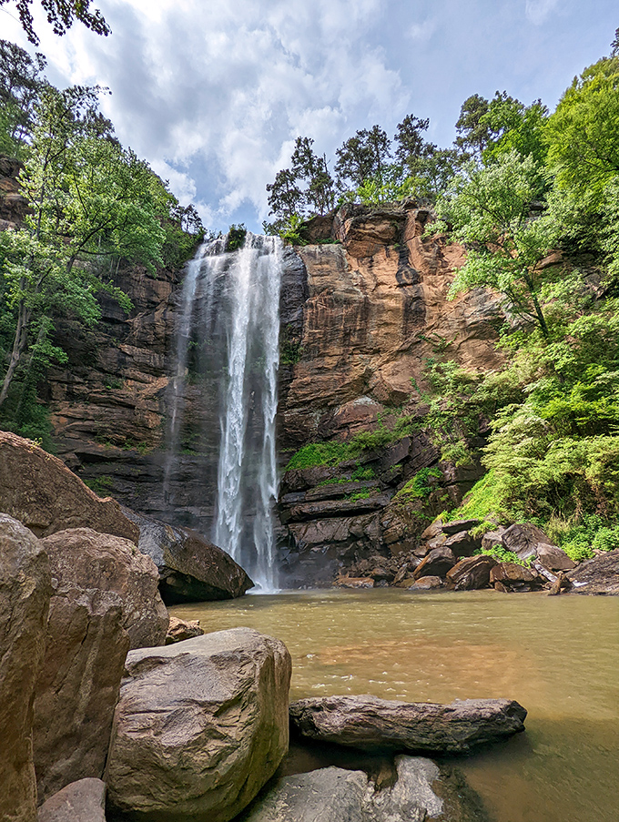 Rock stars: These massive boulders have front-row seats to nature's greatest show, with visitors jockeying for the same view.