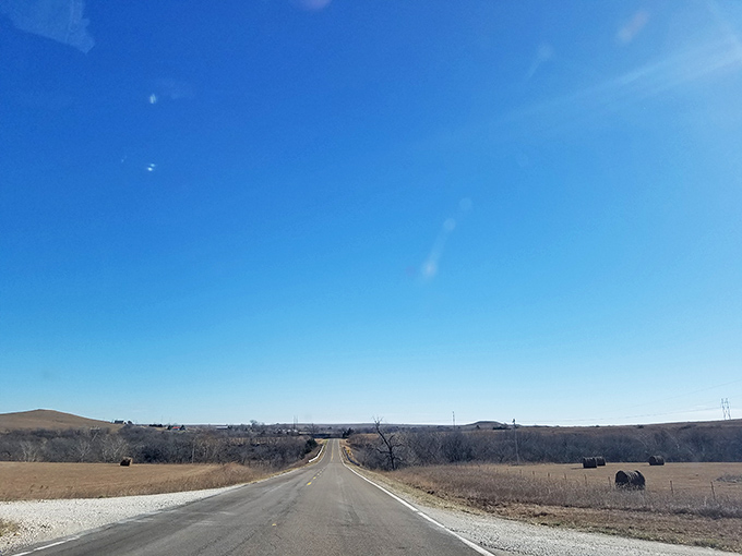 The road to somewhere special often looks like nowhere at all. Kansas highways reveal their magic to those patient enough to follow them.