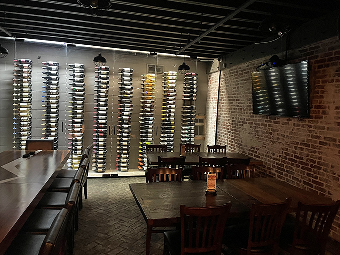 The impressive wine wall suggests Crab 99 takes its pairings as seriously as its seafood&mdash;a refreshing commitment in casual dining.